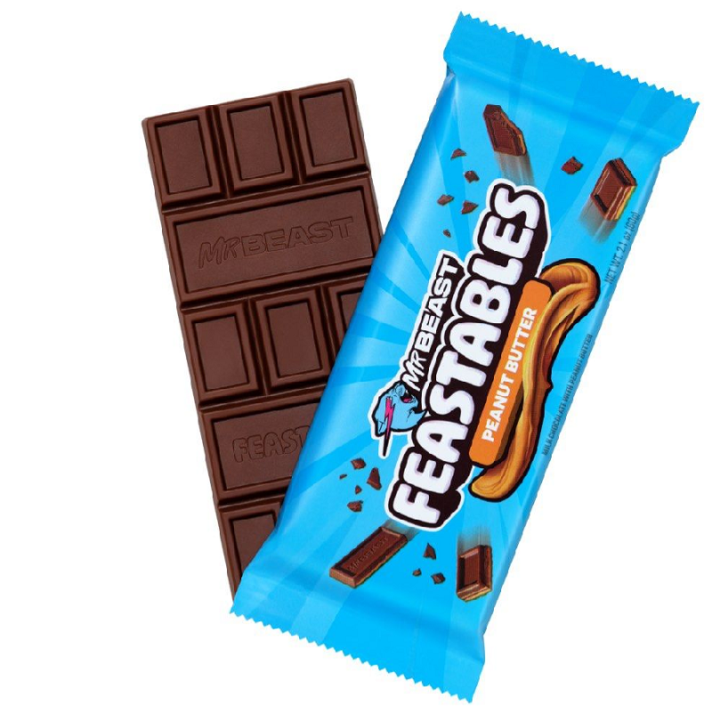 Mr. Beast Feastables Peanut Butter 60 gram — Candy Time
